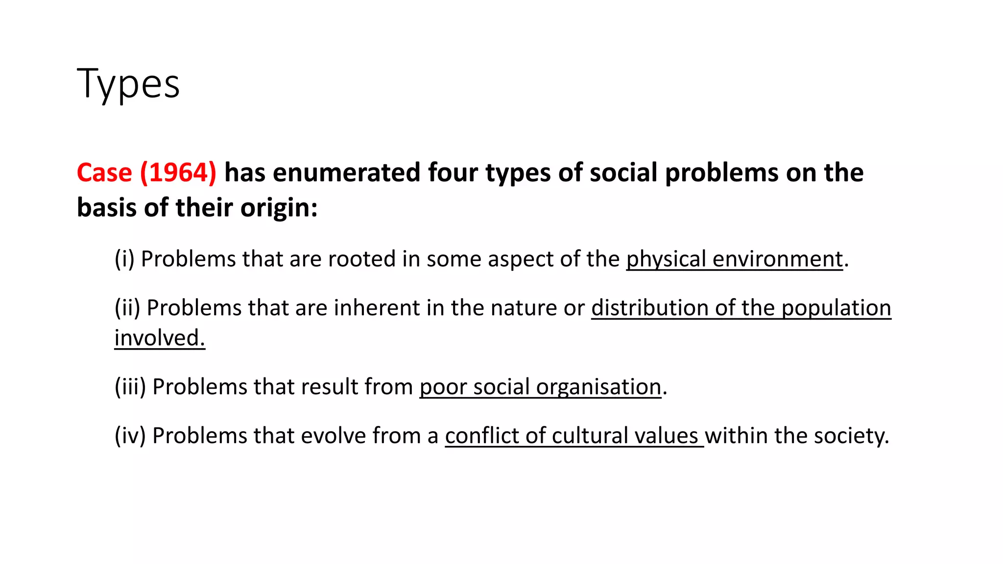 Introduction to Social problems | PPTX