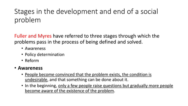 Introduction to Social problems | PPTX | Medical Health