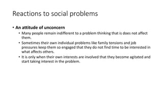 Introduction to Social problems | PPTX