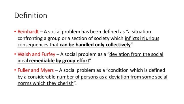 Introduction to Social problems