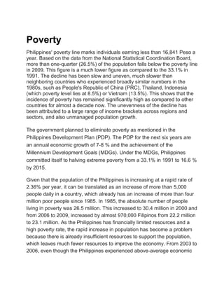 Social problems in the philippines | DOCX