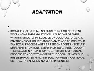 Social process presentation | PPTX