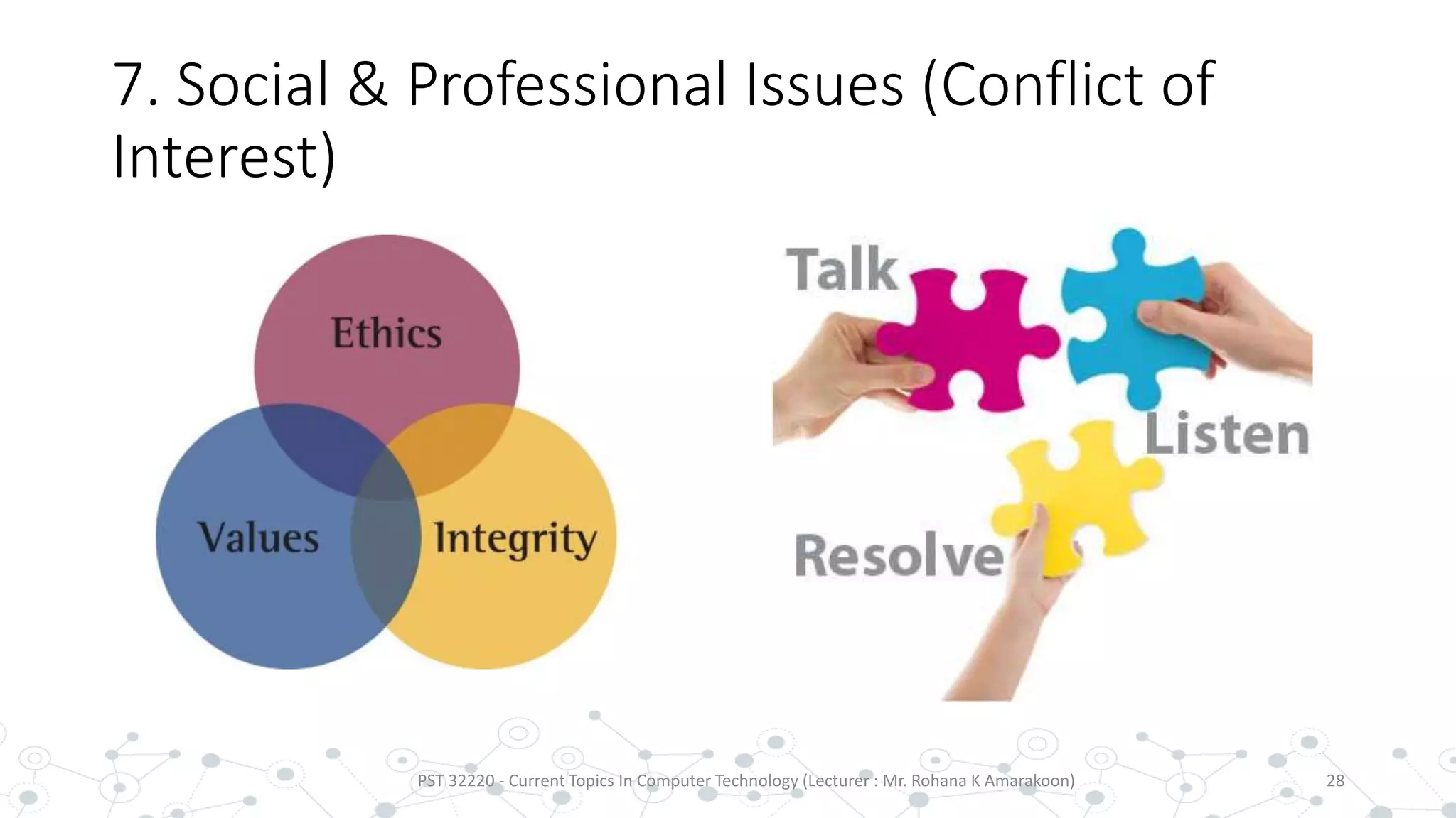 Social & professional issues in IT | PPTX