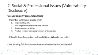 Social & professional issues in IT | PPTX