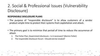 Social & professional issues in IT | PPTX