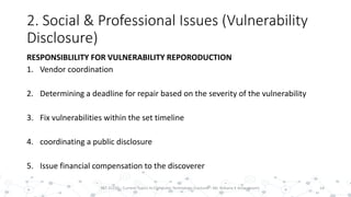 Social & professional issues in IT | PPTX
