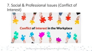 Social & professional issues in IT | PPTX