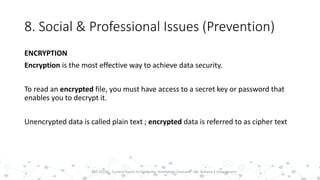 Social & professional issues in IT | PPTX
