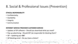 Social & professional issues in IT | PPTX