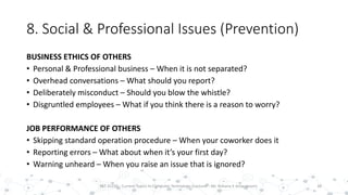 Social & professional issues in IT | PPTX