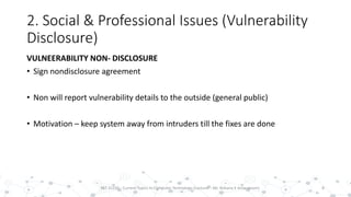 Social & professional issues in IT | PPTX