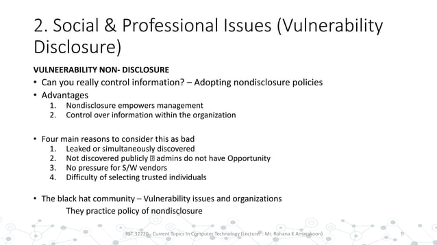 Social & professional issues in IT | PPTX | Email | Internet