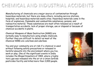 Preventing Common Human Induced Disasters | PPTX