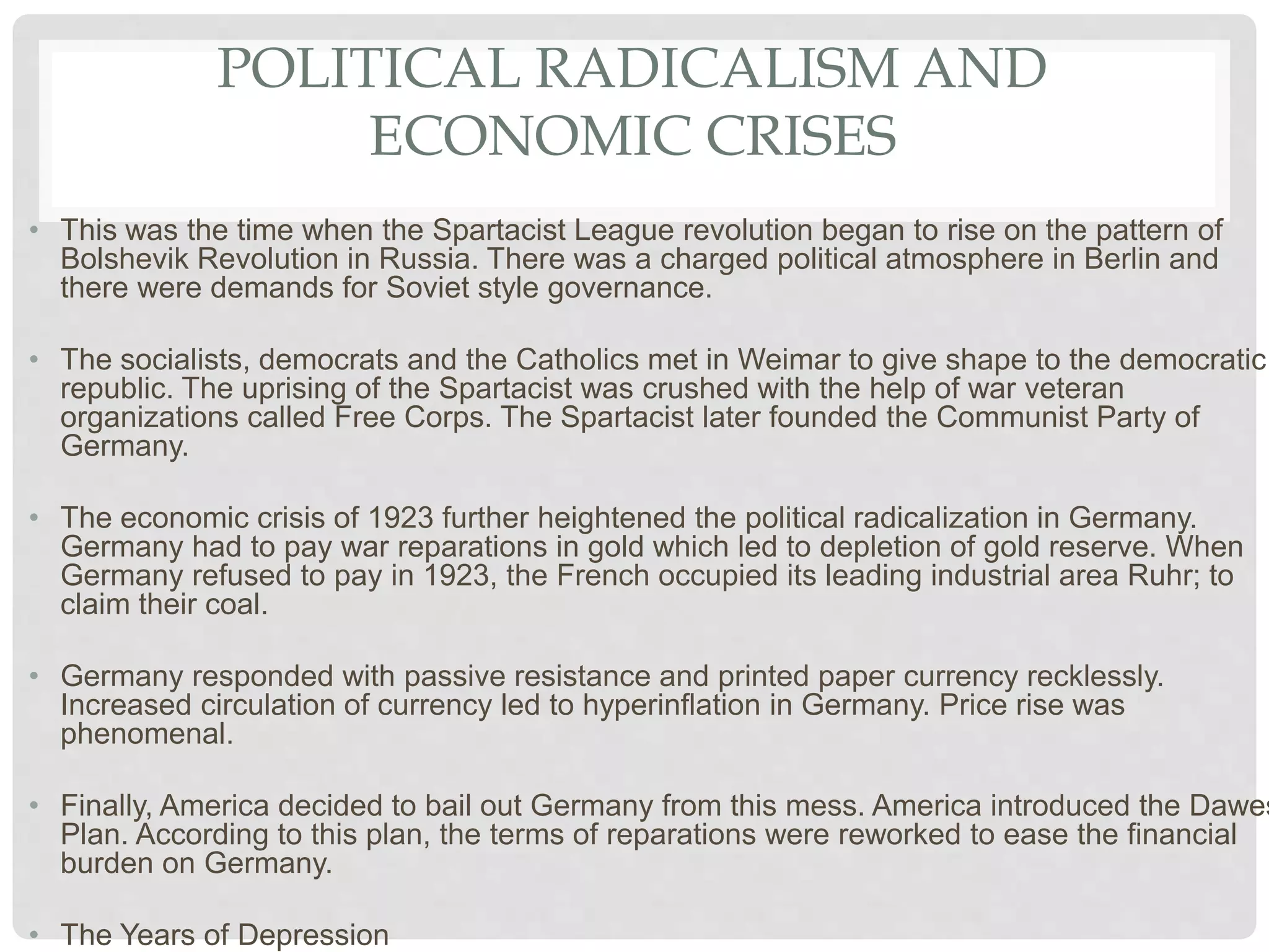Nazism And Rise Of Hitler | PPTX