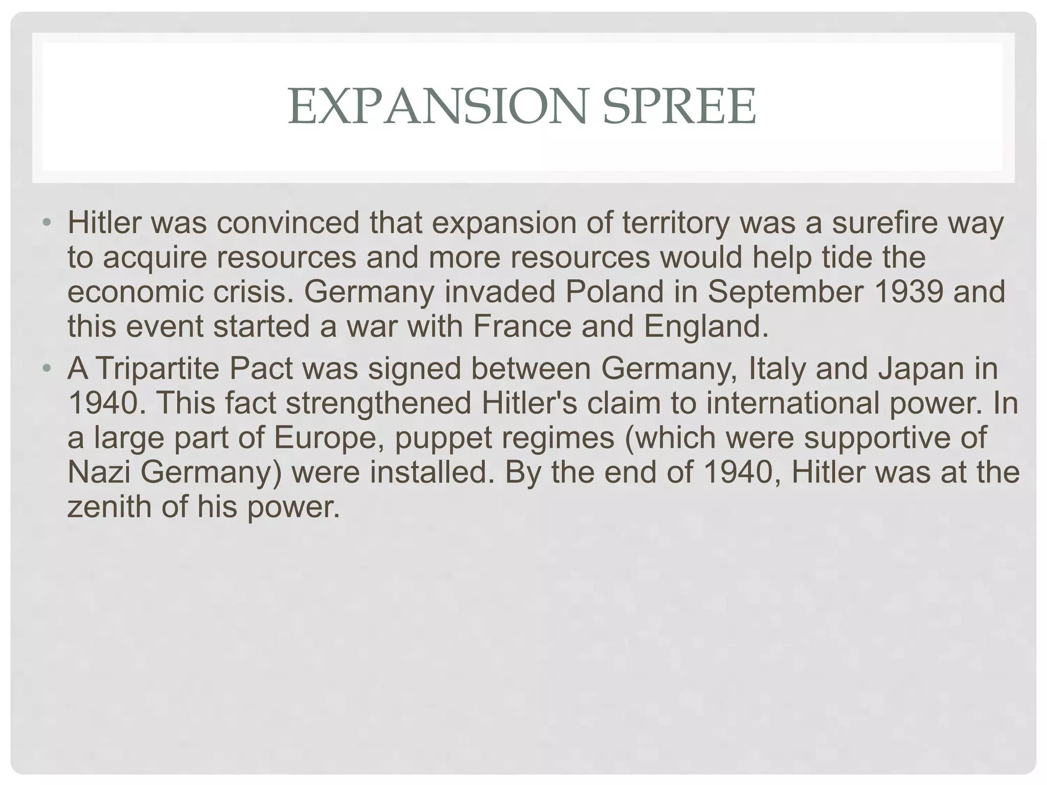 Nazism And Rise Of Hitler | PPTX