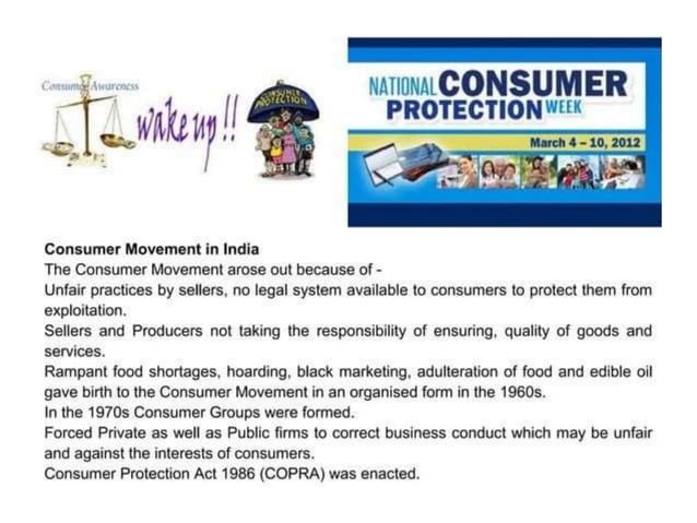 Consumer rights ppt | PPT