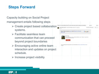 Social Project Manager | PPT