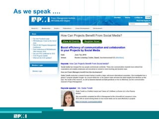 Social Project Manager | PPT