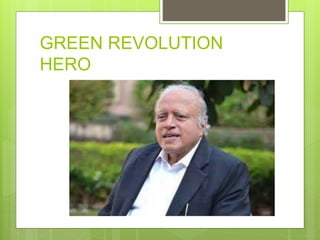 CLASS 9TH Social project ( the green revolution) | PPTX