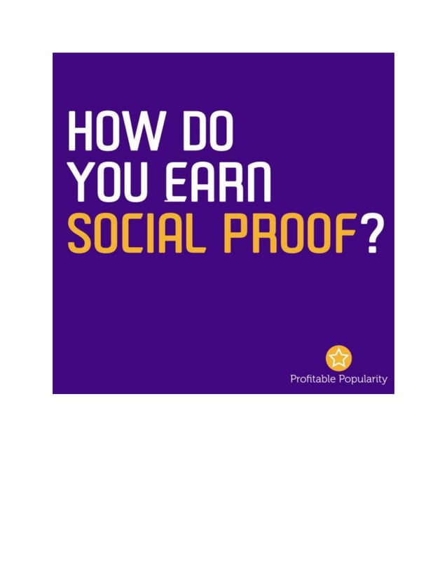 Social Proof | DOCX