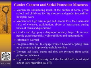 Social Protection for Workers: Interventions and Governance | PPT