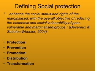 Social Protection | PPT