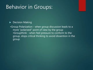 Social psychology ppt | PPTX