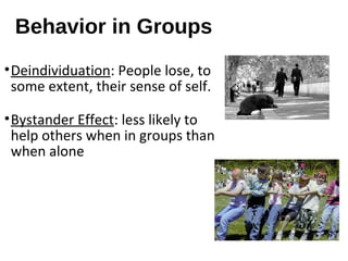 Deindividuation Psychology Examples