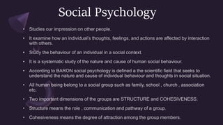 Social psychology | PPT