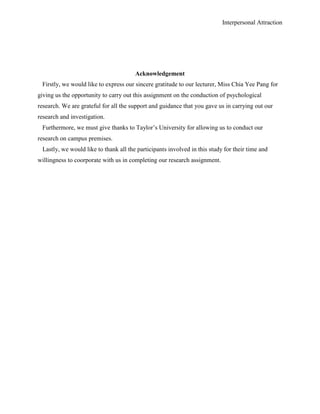Social psychology assignment | PDF