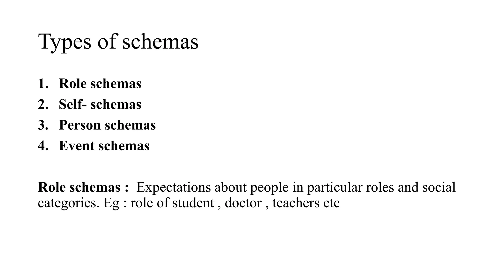 Social Psychology; Social cognition , Schemas | PPTX
