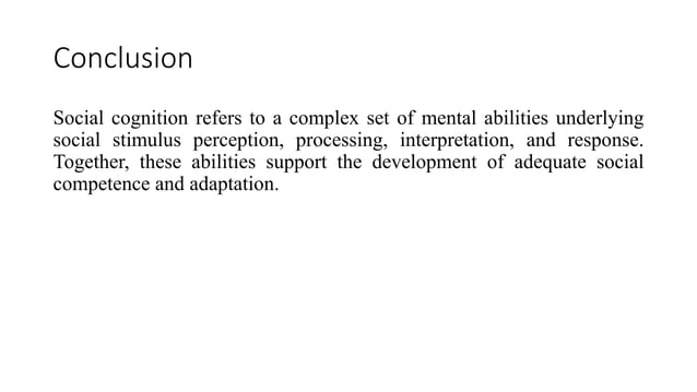 Social Psychology; Social cognition , Schemas | PPTX