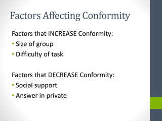 Social psychology presentation 1 | PPTX