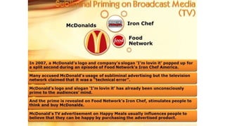 Social Psychology Subliminal Priming | PPTX