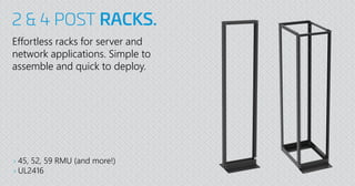 Racks from Great Lakes Data Racks & Cabinets | PDF