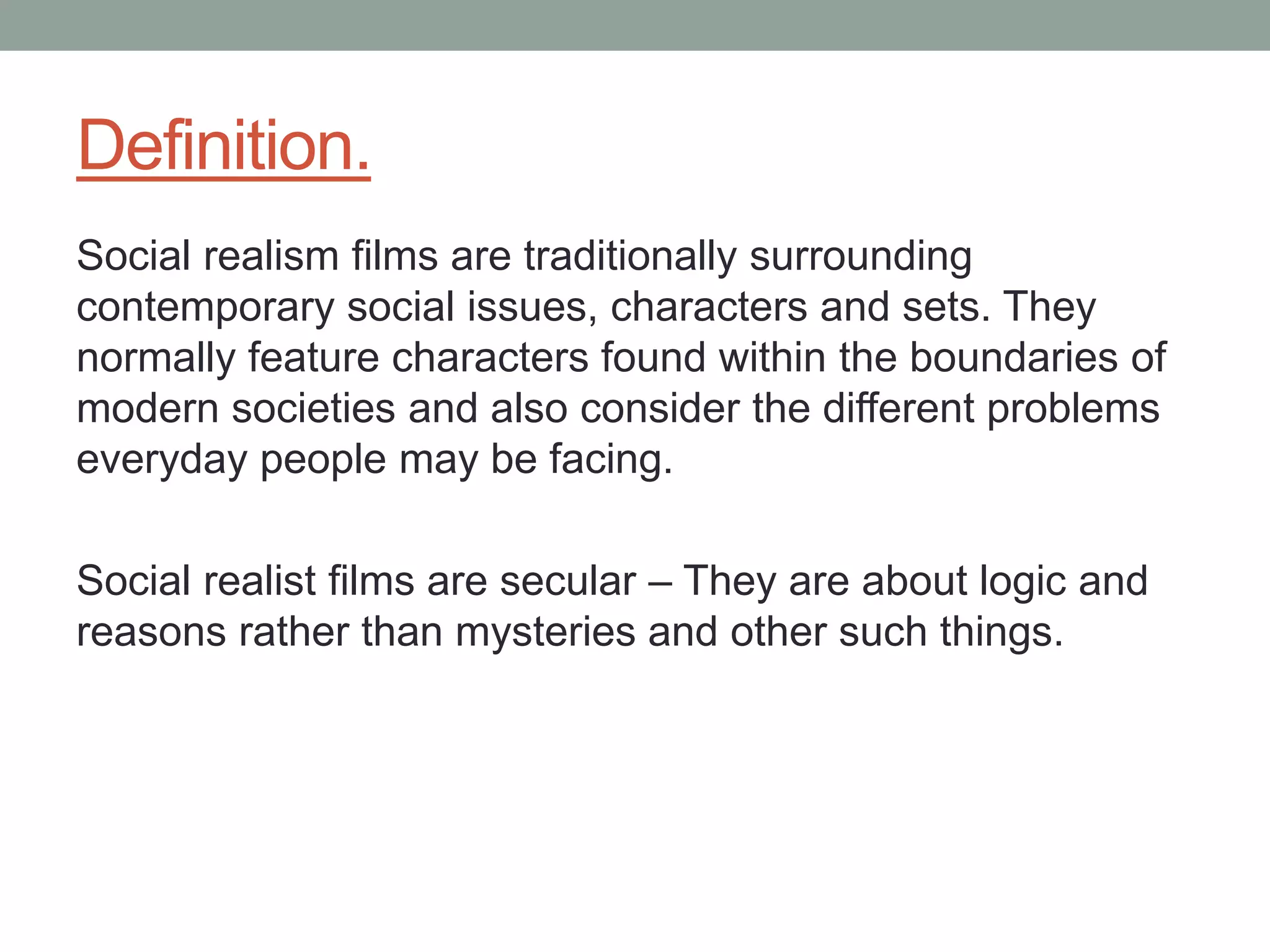 Social realism | PPT