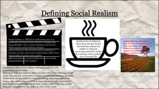 Social realism | PPT
