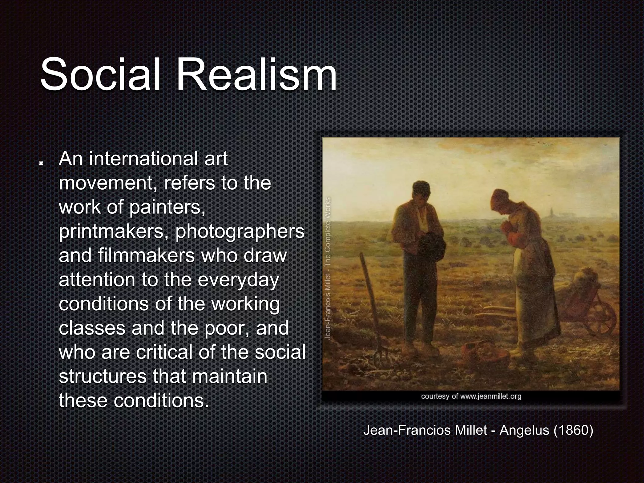 Social realism | PPTX