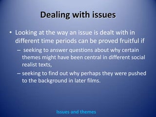 Social realism in the british context presentation | PPT