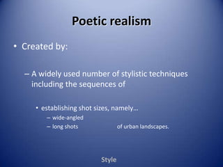 Social realism in the british context presentation | PPT