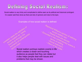 Social realism presentation | PPT | Fine Art