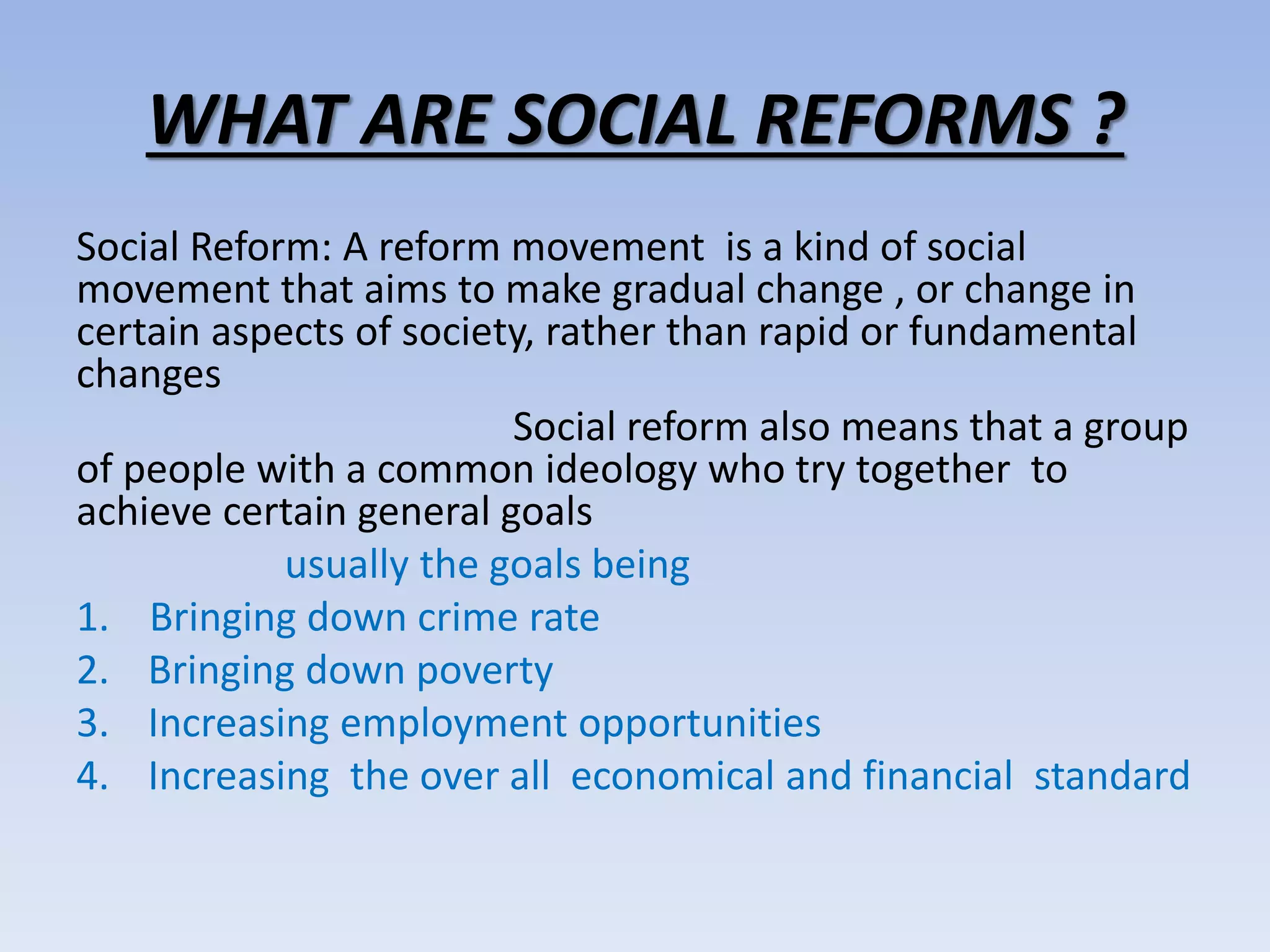 Social reform | PPTX | Hinduism | Religion & Spirituality