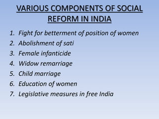 Social reform | PPTX