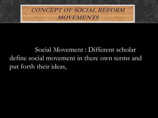 Social reform movement in india | PPTX