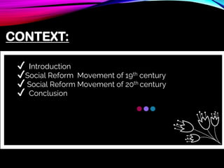 Social reform movement presentation by nikita (1) | PPT