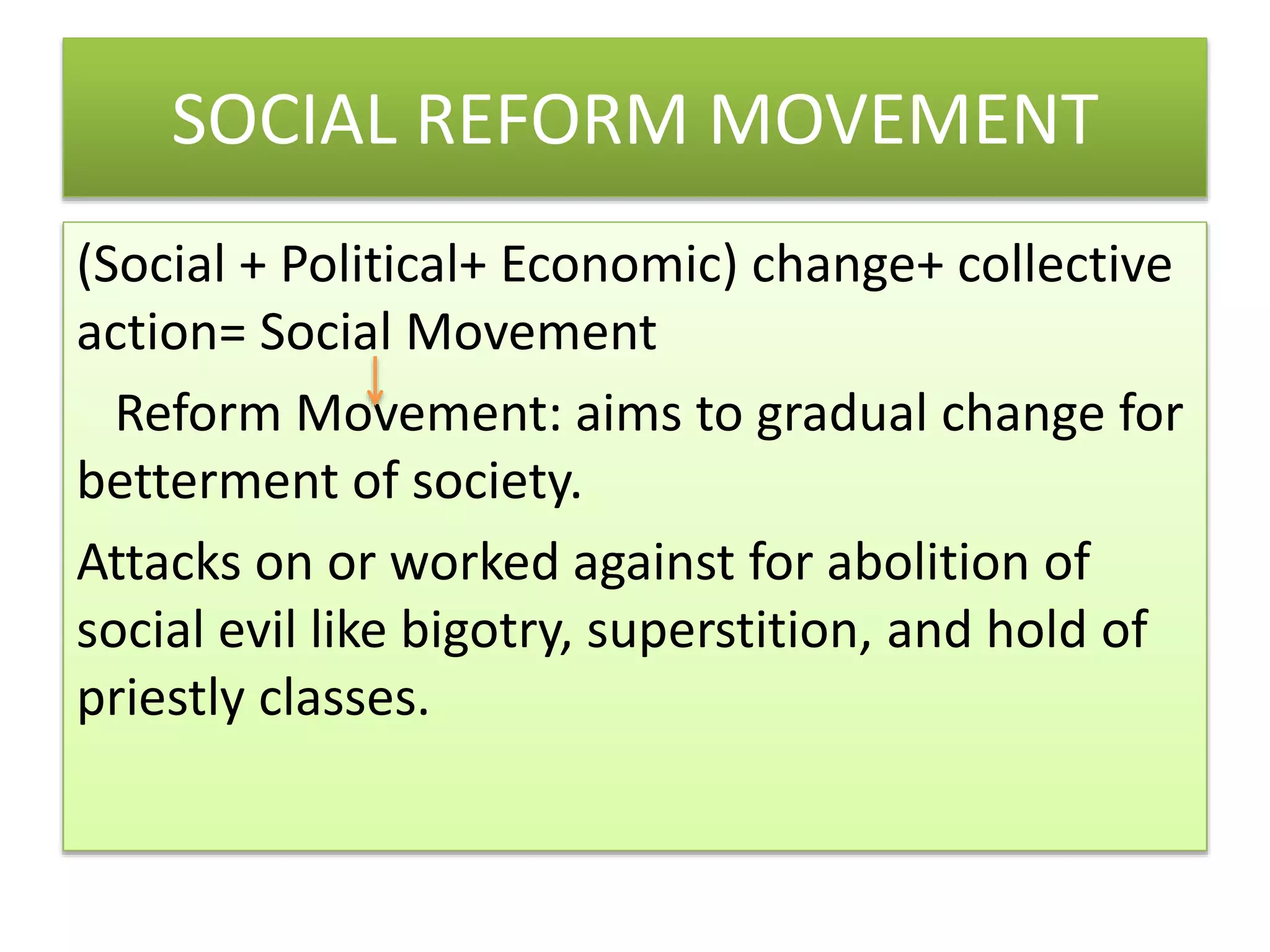 Social reform movements in india | PPTX
