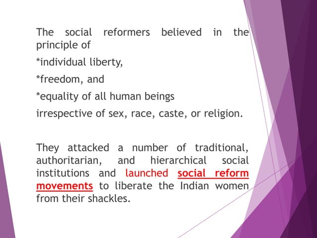 Social reform movements in India | PPTX