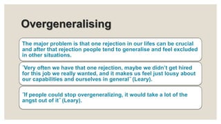 Social rejection | PPSX