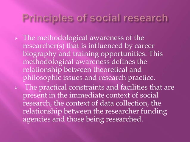 Social research | PPTX | Science