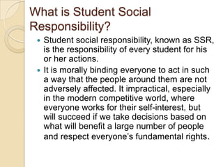 Social Responsibility | PPTX